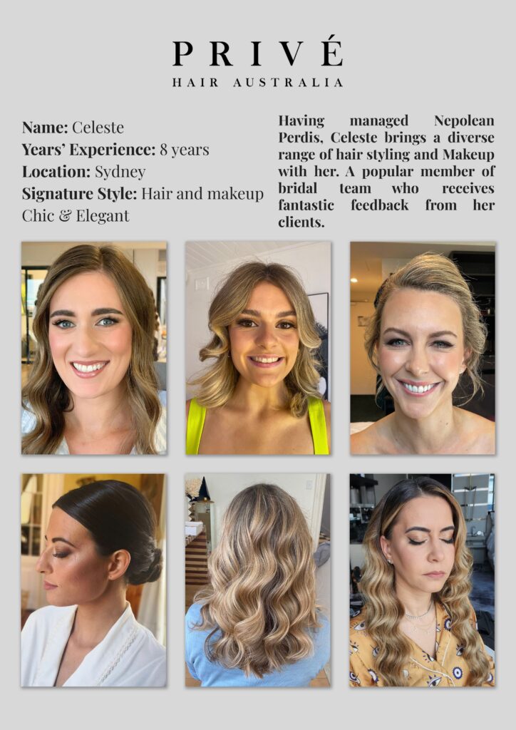 Celeste | Privé Hair & Makeup